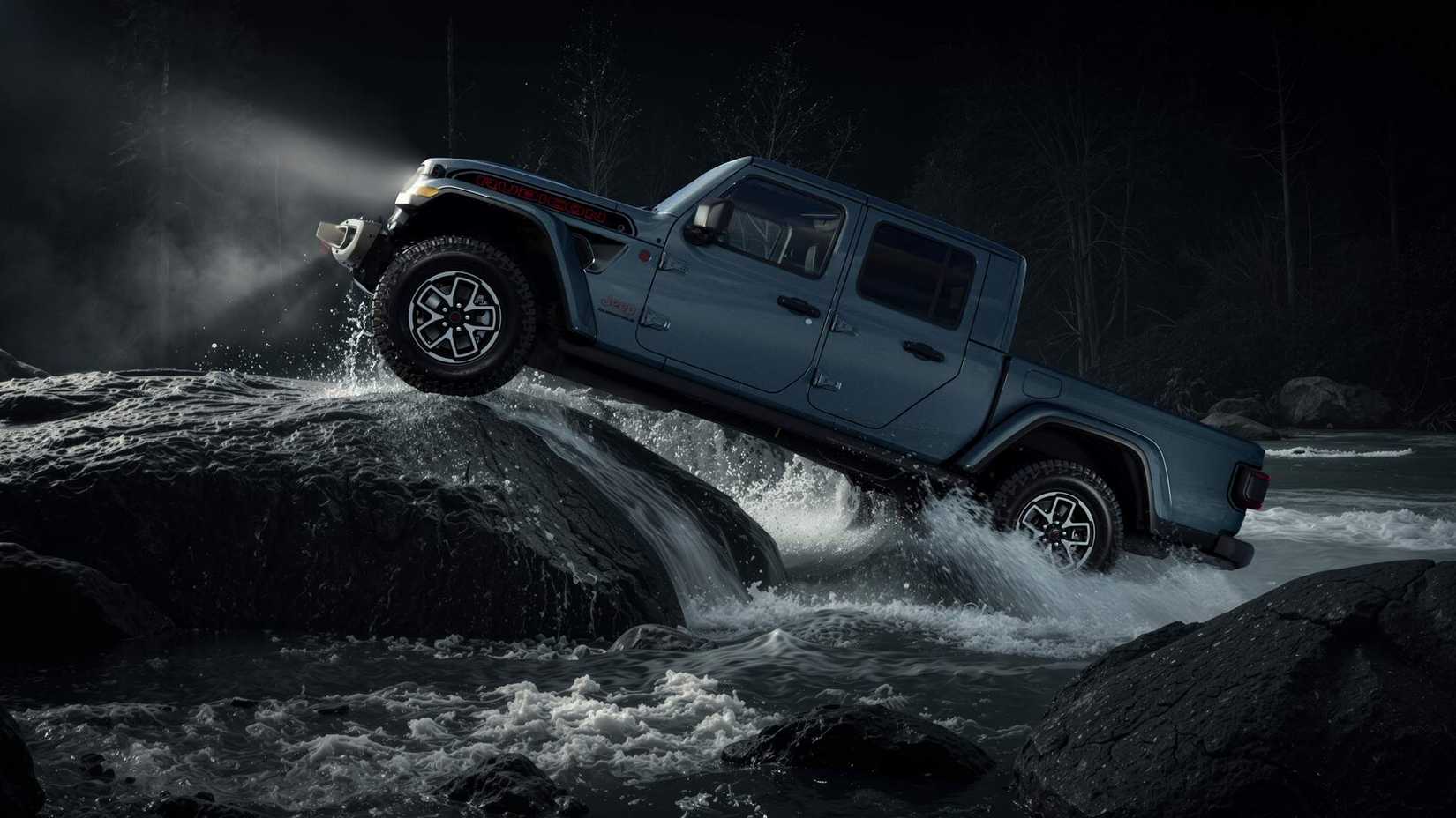 Jeep Debuts Gladiator Shadow Ops Edition With A Winch And Black Trim
