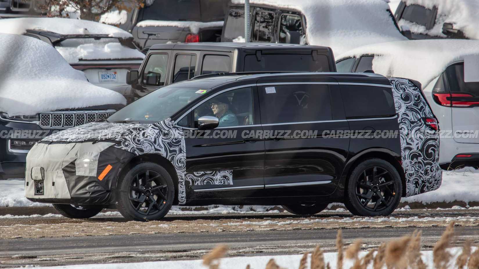 Chrysler Pacifica Spy Photos Show Another Refresh Coming To The Minivan