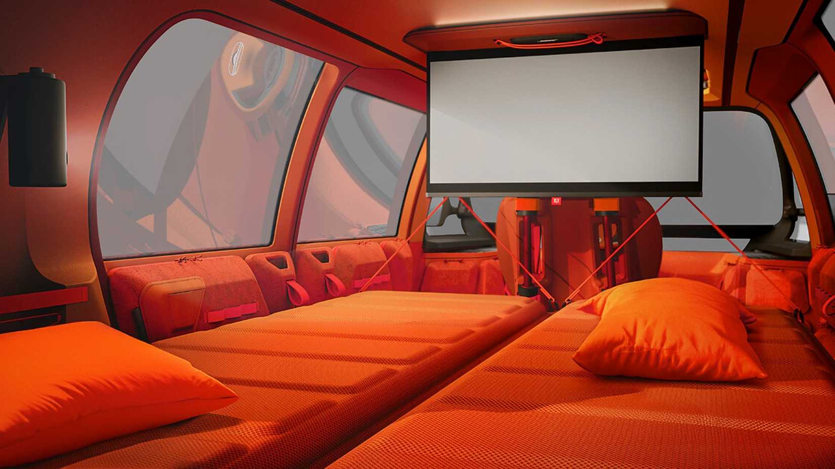 The Citroën Elo Concept Is A Quirky Six-Passenger Van With Beds And An Office