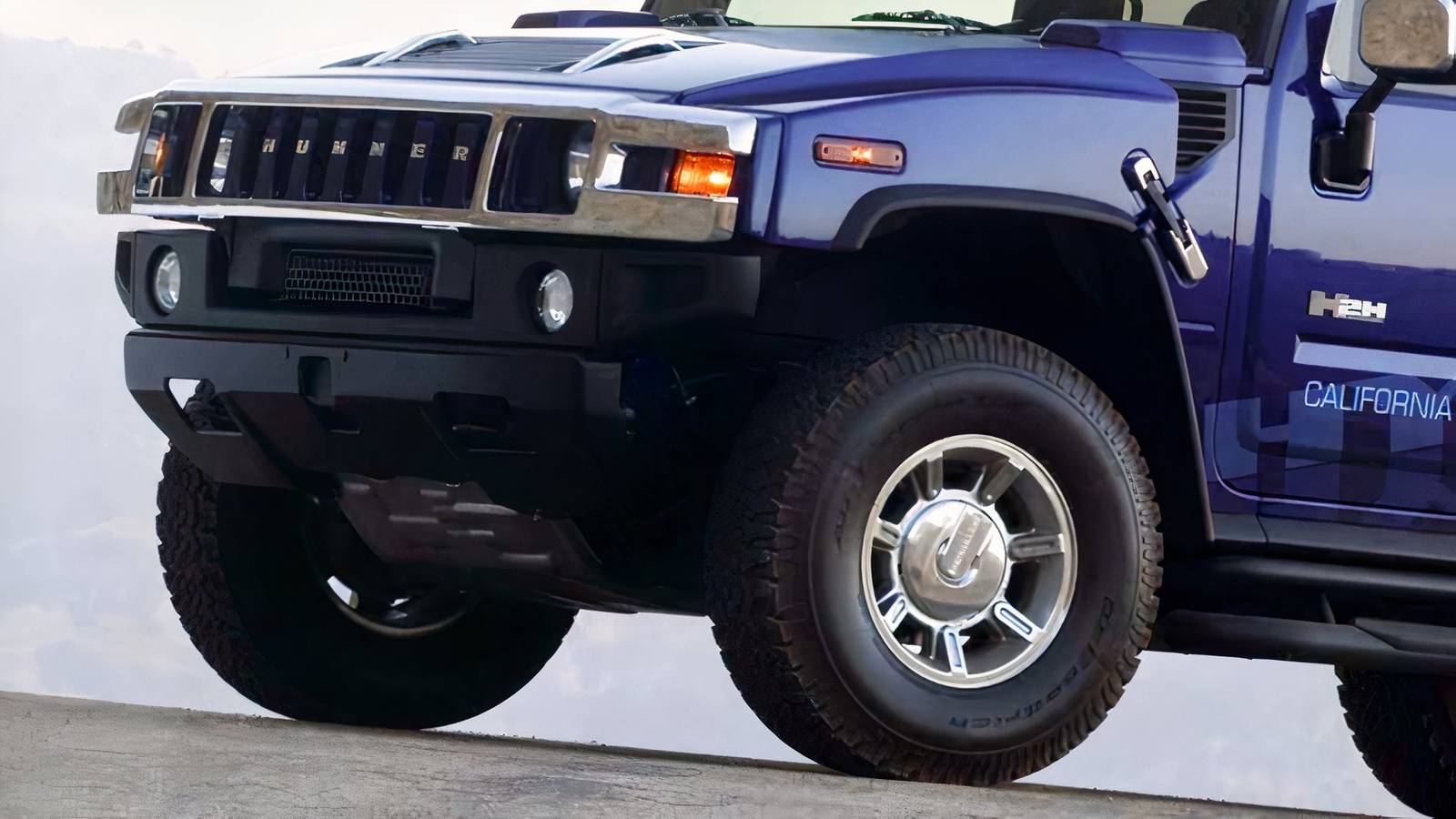 Hummer H2H: The Hydrogen-Powered Concept from the Early 2000s