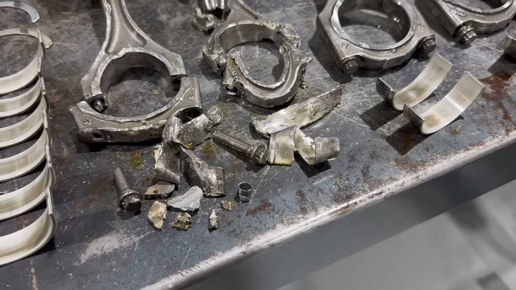 This Lamborghini V10 Engine Teardown Shows Catastrophic Damage Everywhere