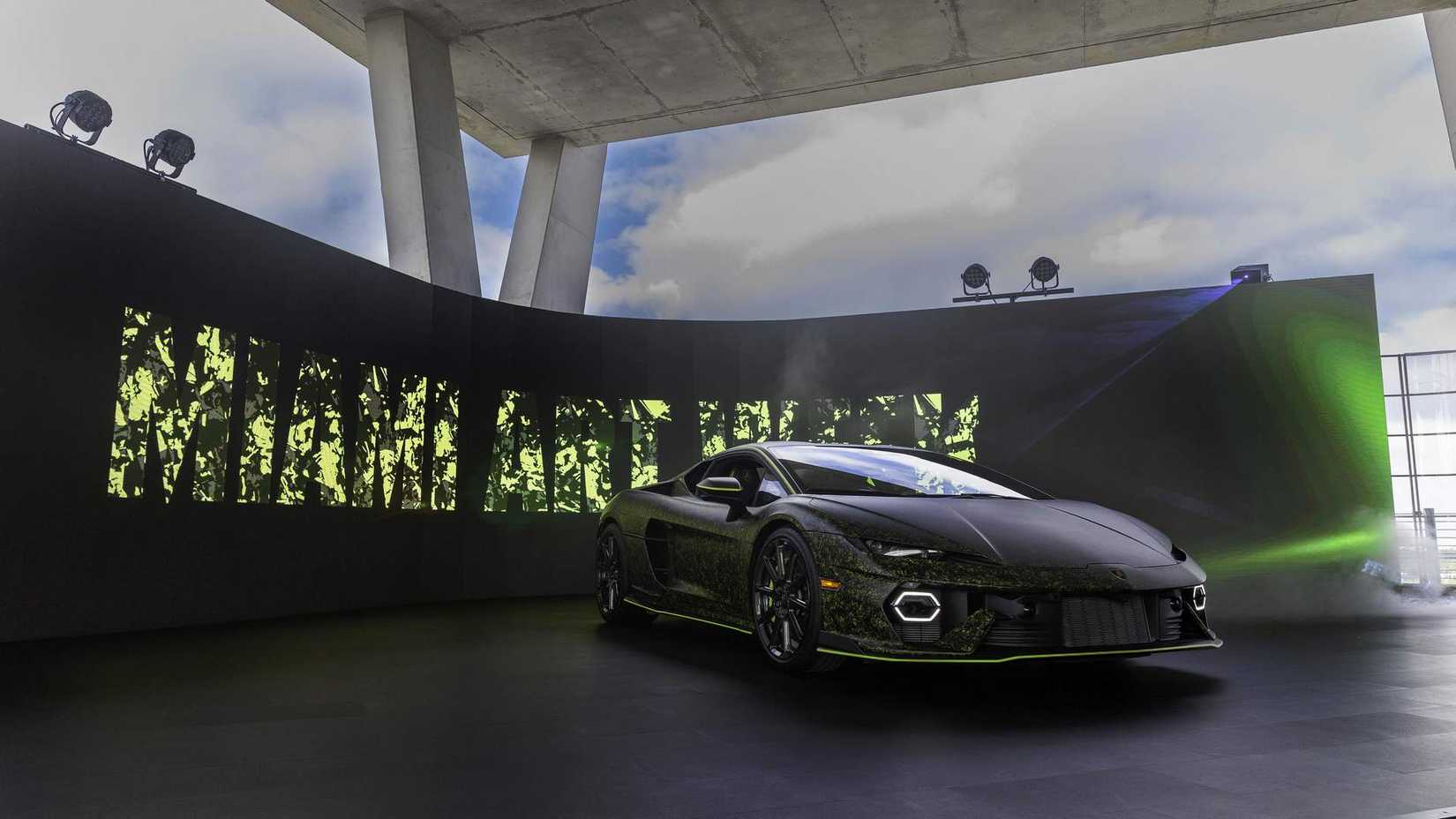 The First Lamborghini Temerario In America Has An Incredible Paint Job