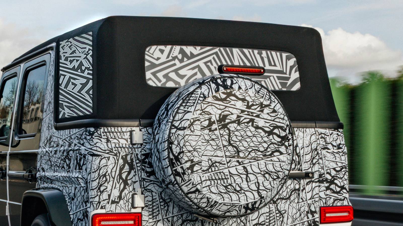 Mercedes Teases Its New G-Class Convertible Ahead Of 2026 Debut