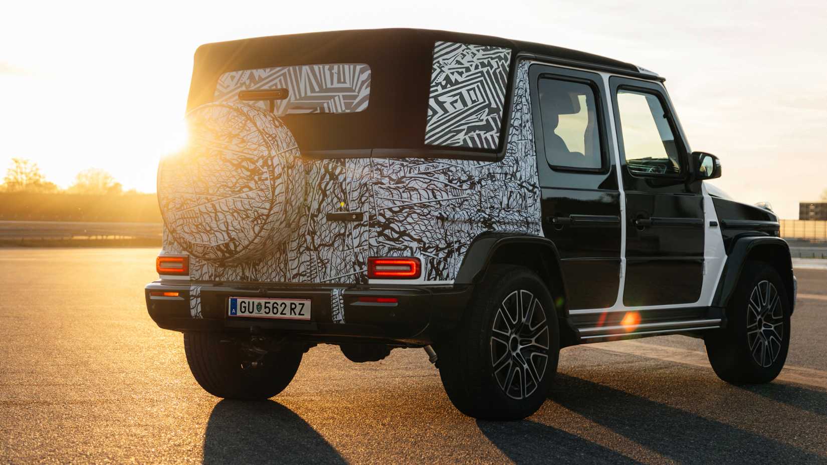 Mercedes Teases Its New G-Class Convertible Ahead Of 2026 Debut