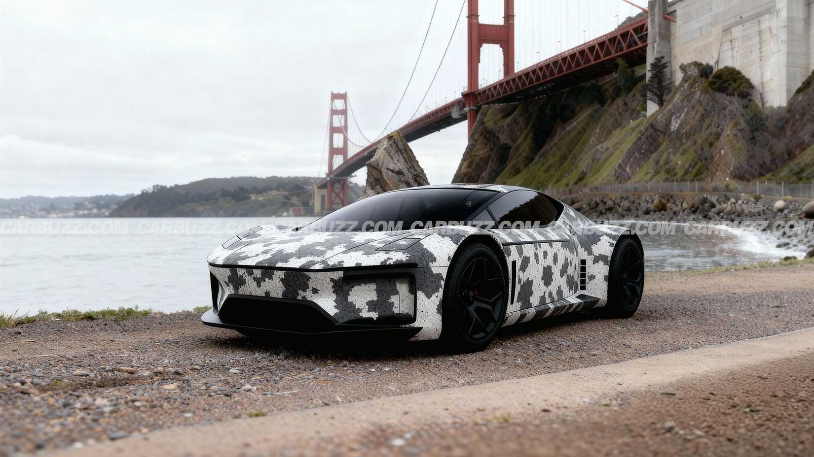 Mystery Prototype Spotted Ahead Of Detroit Auto Show Reveal