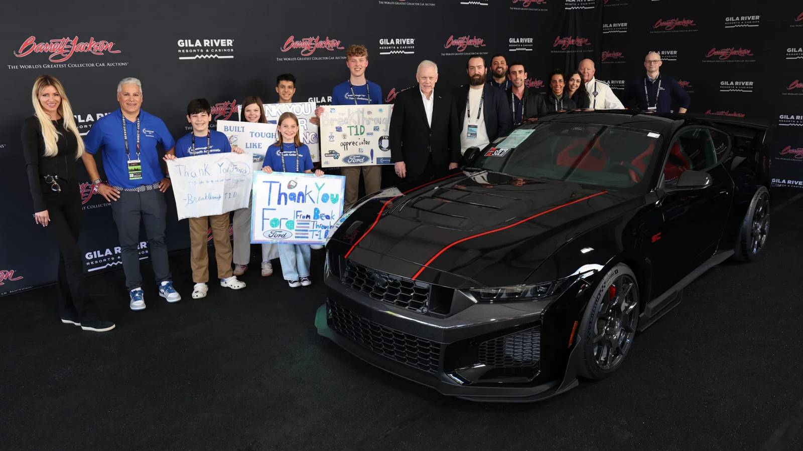 The First Ford Mustang Dark Horse SC Sold For Charity For $1.25 Million