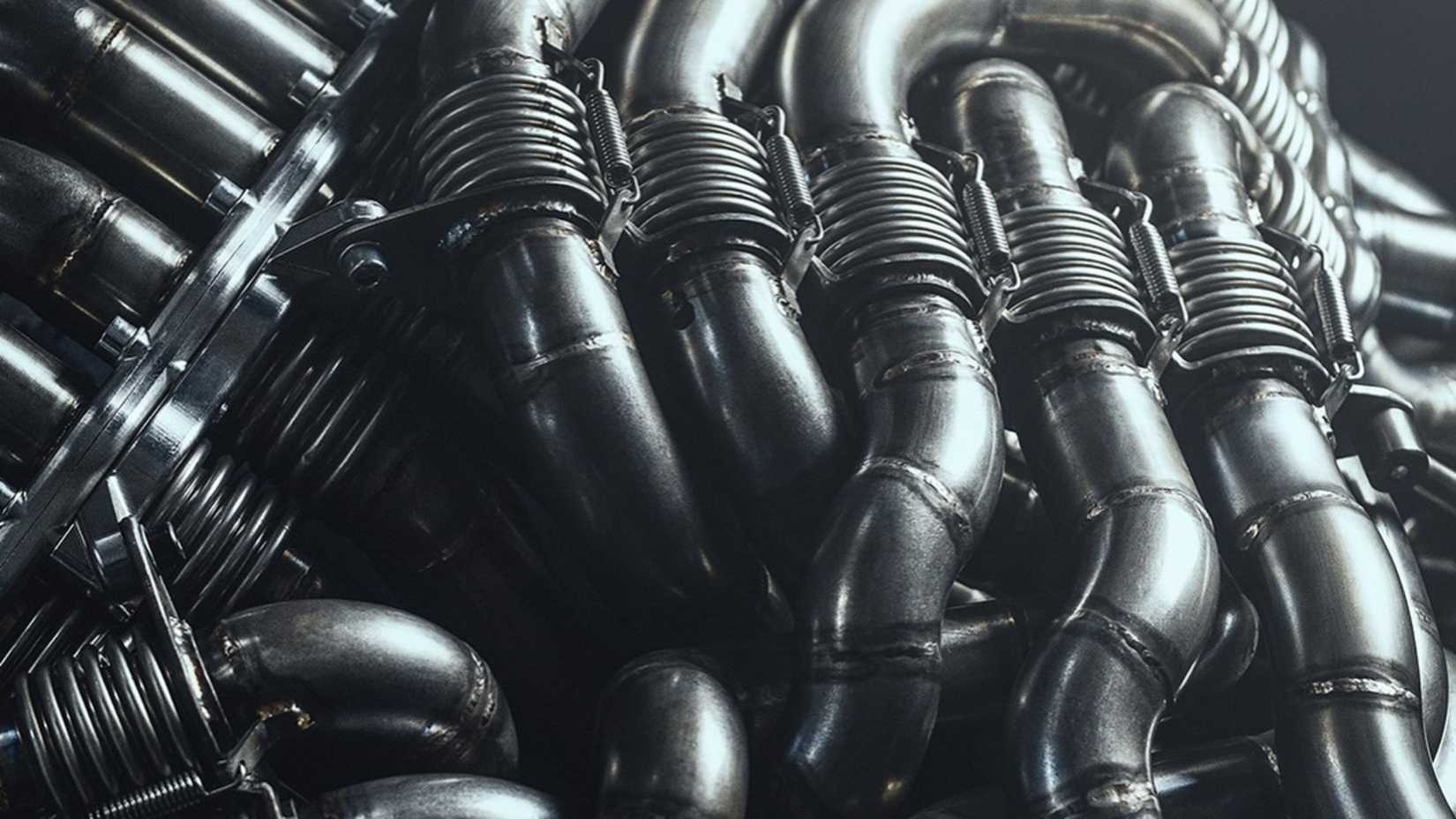 De Tomaso Reveals The Most Amazing V12 Exhaust We've Ever Seen