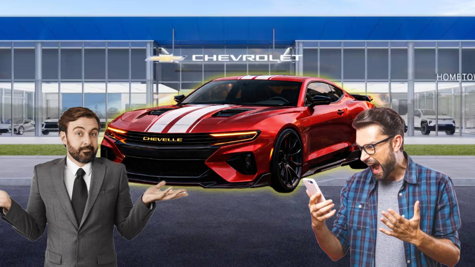 AI Slop Has Buyers Thinking Muscle Cars Are Making A Comeback