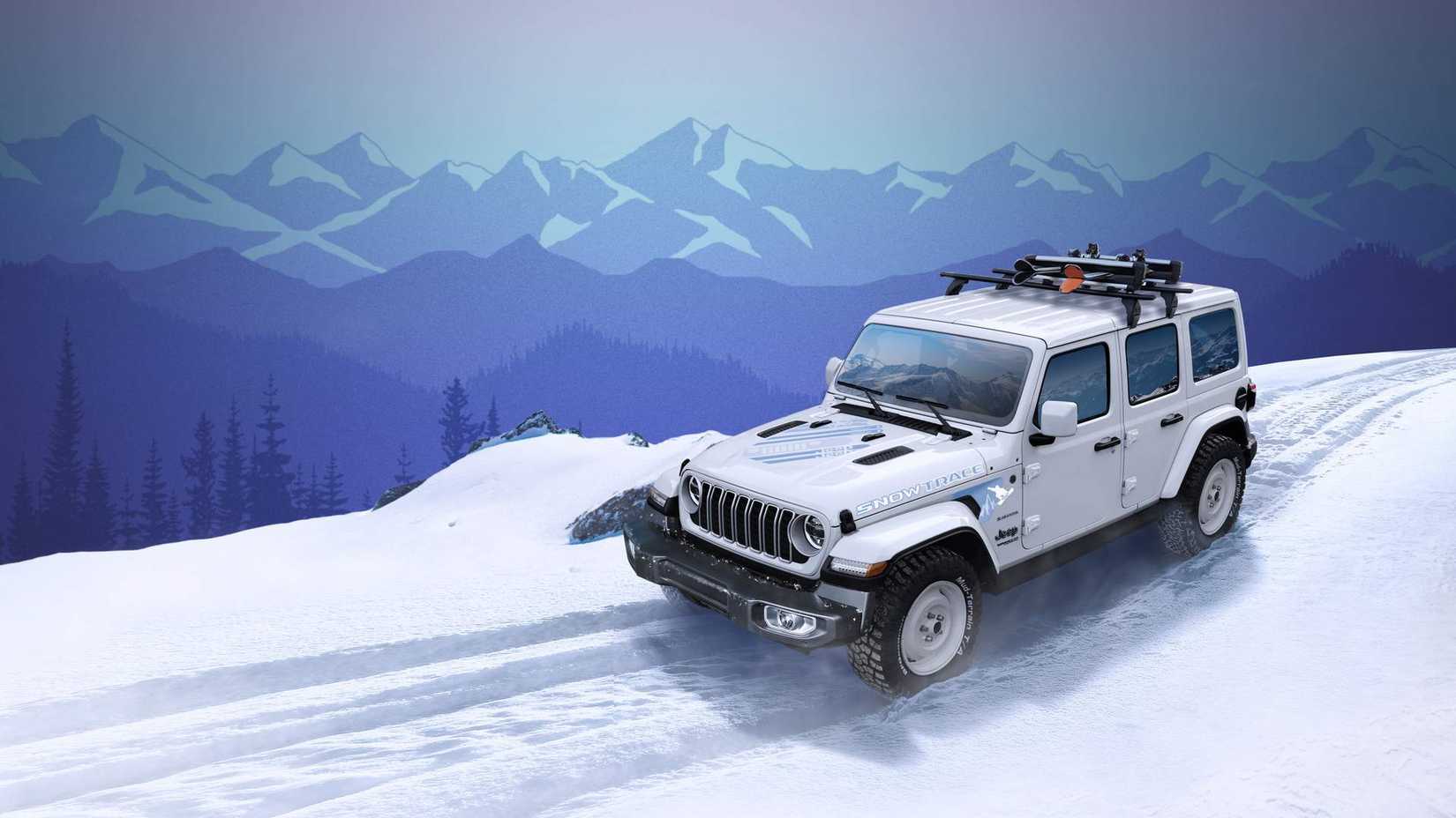 Jeep Gets Ready For Winter With Japan-Only Snow Trace Wrangler