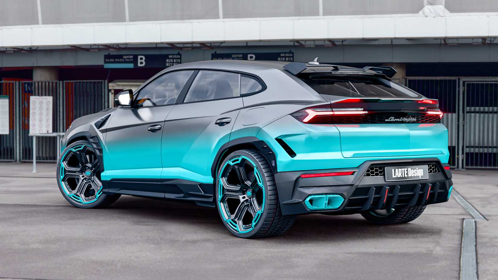 Larte Design Reveals Colorful New Aero Kit For Lamborghini Urus