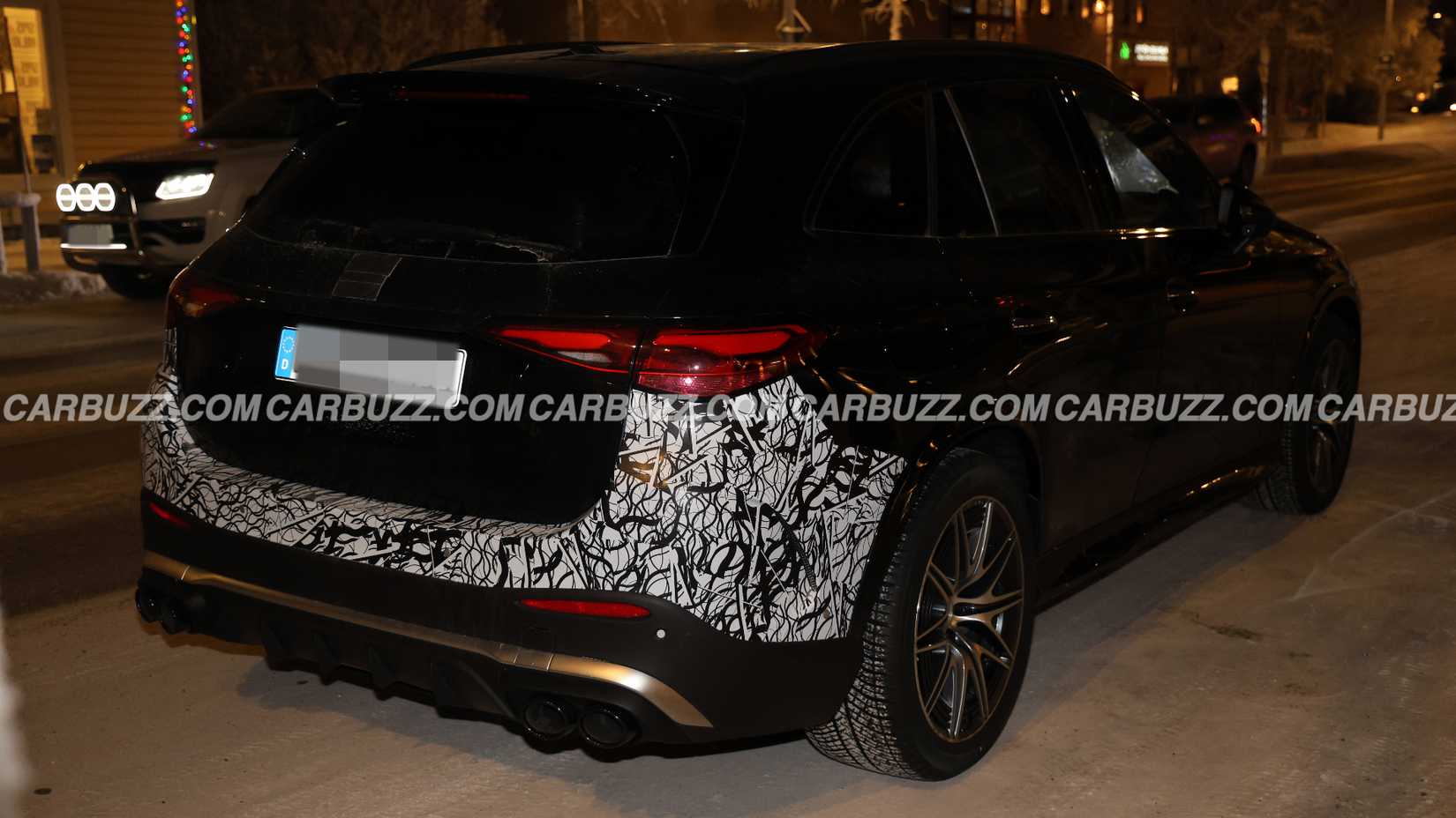 Refreshed Mercedes-Benz GLC 53 Drop Nearly All Camo In New Spy Photos