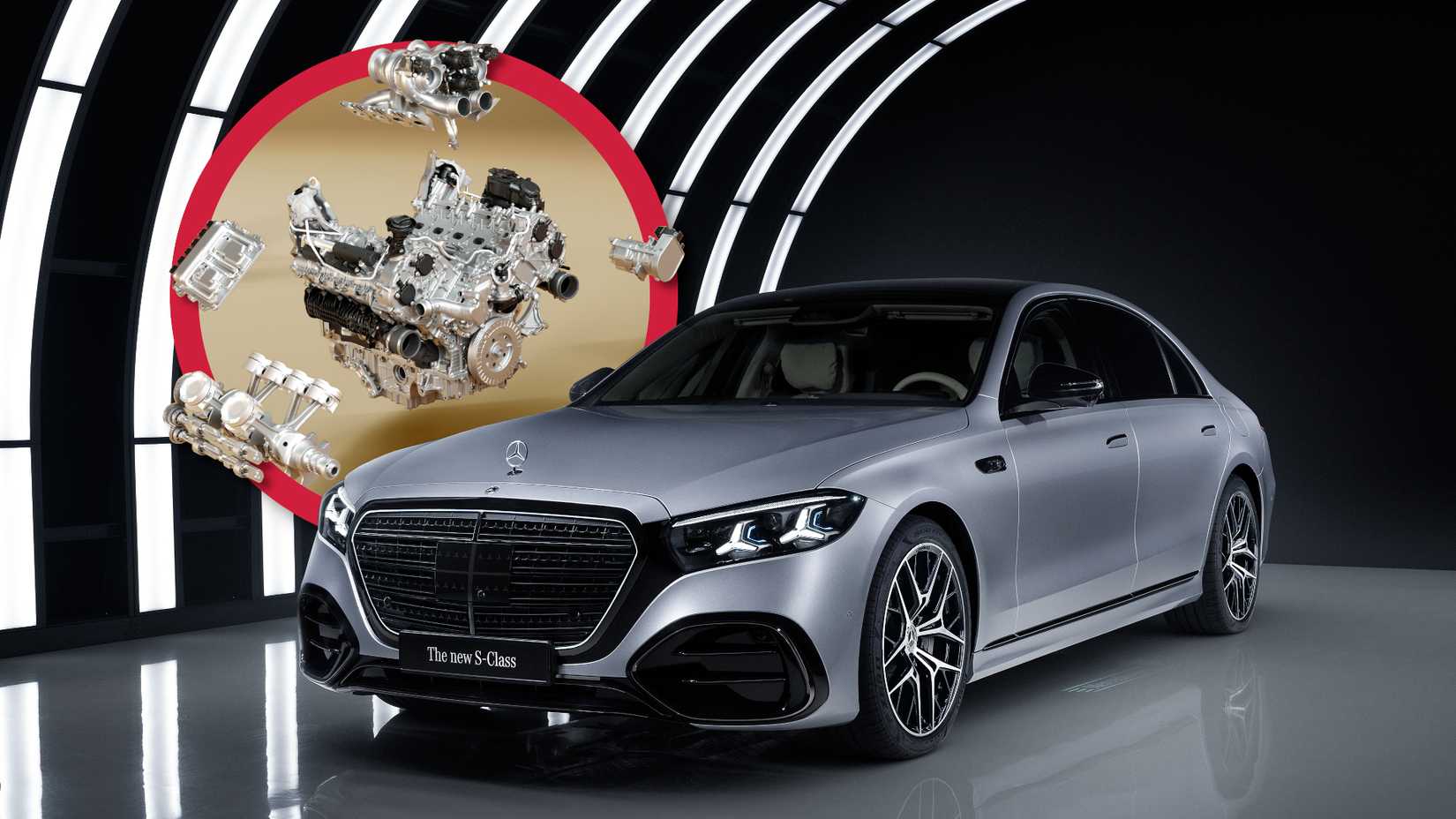 Mercedes-Benz S-Class: First Luxury Sedan with Flat-Plane V8 Engine