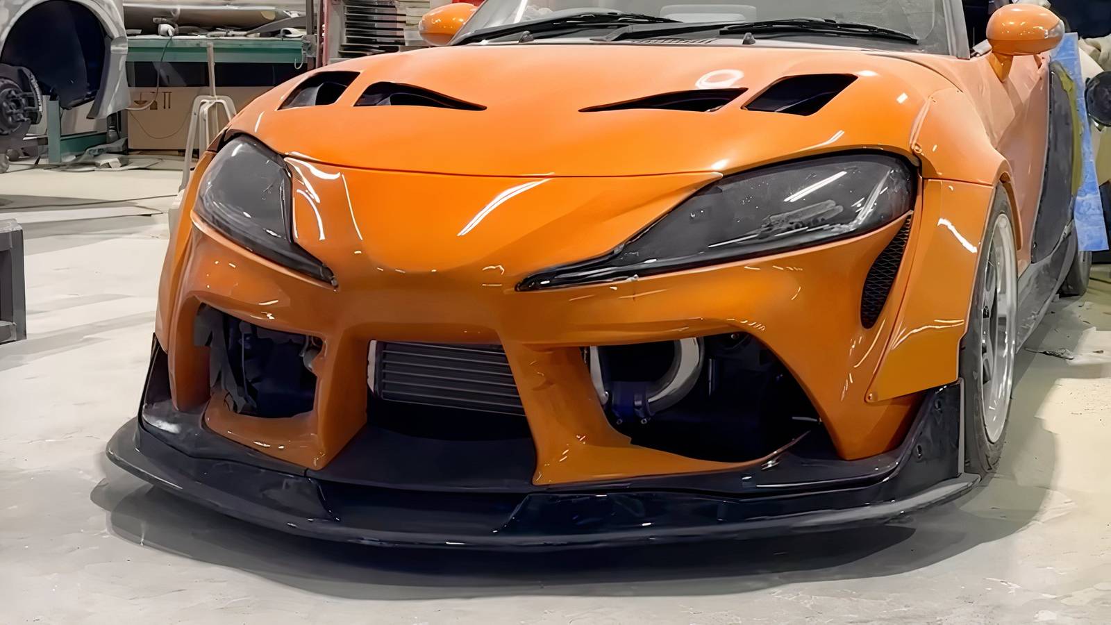 These Students Are Building A GR Supra Kei Car Out Of A Daihatsu Copen