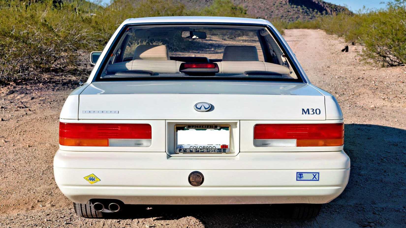 Everyone Forgot About The 1990-1992 Infiniti M30 Sports Coupe And ...