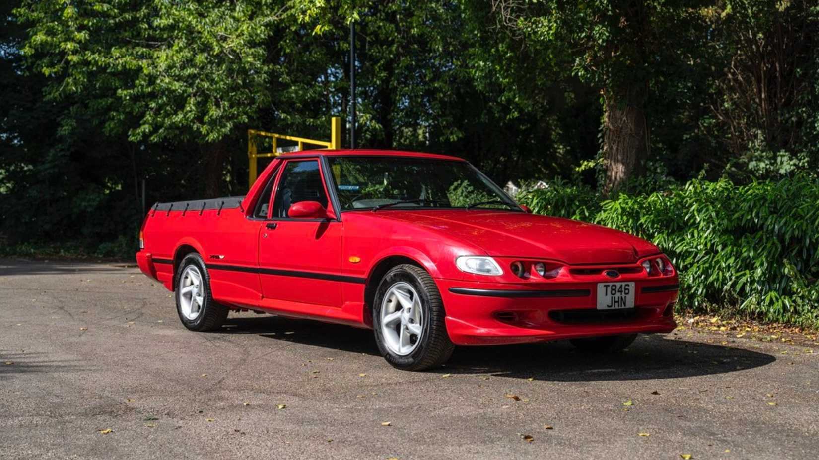 Rare Ford Falcon XR8 Ute: 212 Manual 5.0L V8 Pickup Trucks Produced