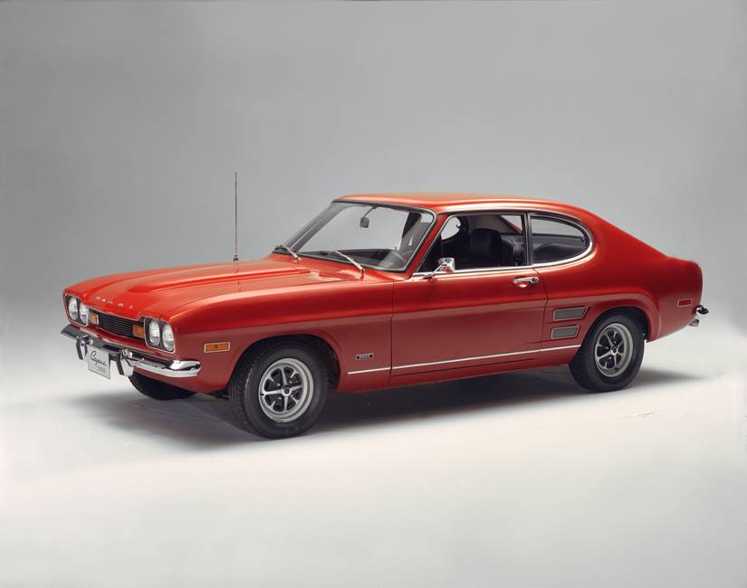 The Ford Capri Was A Gorgeous Coupe Available With A V4 Engine