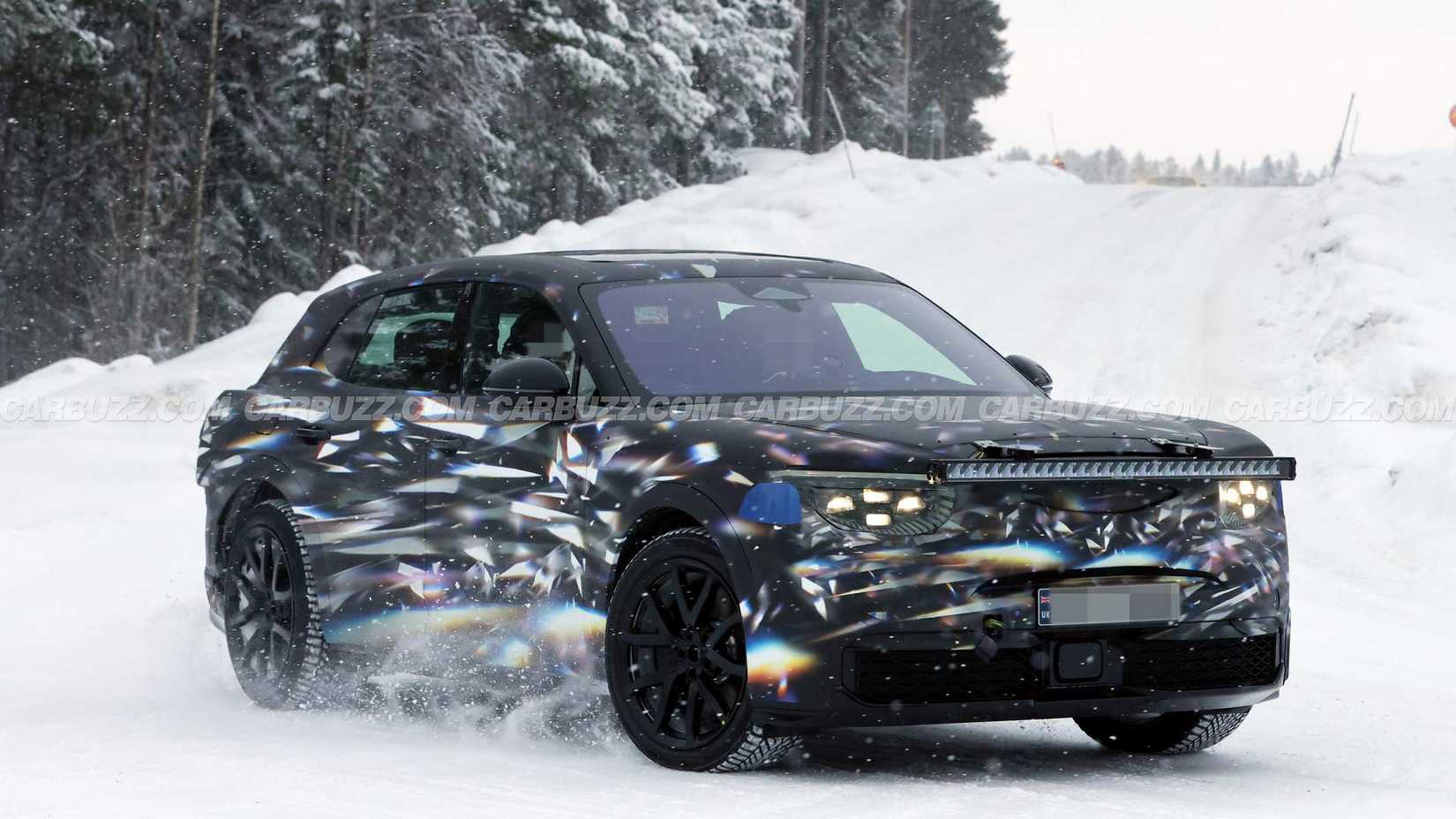 Bentley's New Small SUV Spied Getting Sideways In The Snow