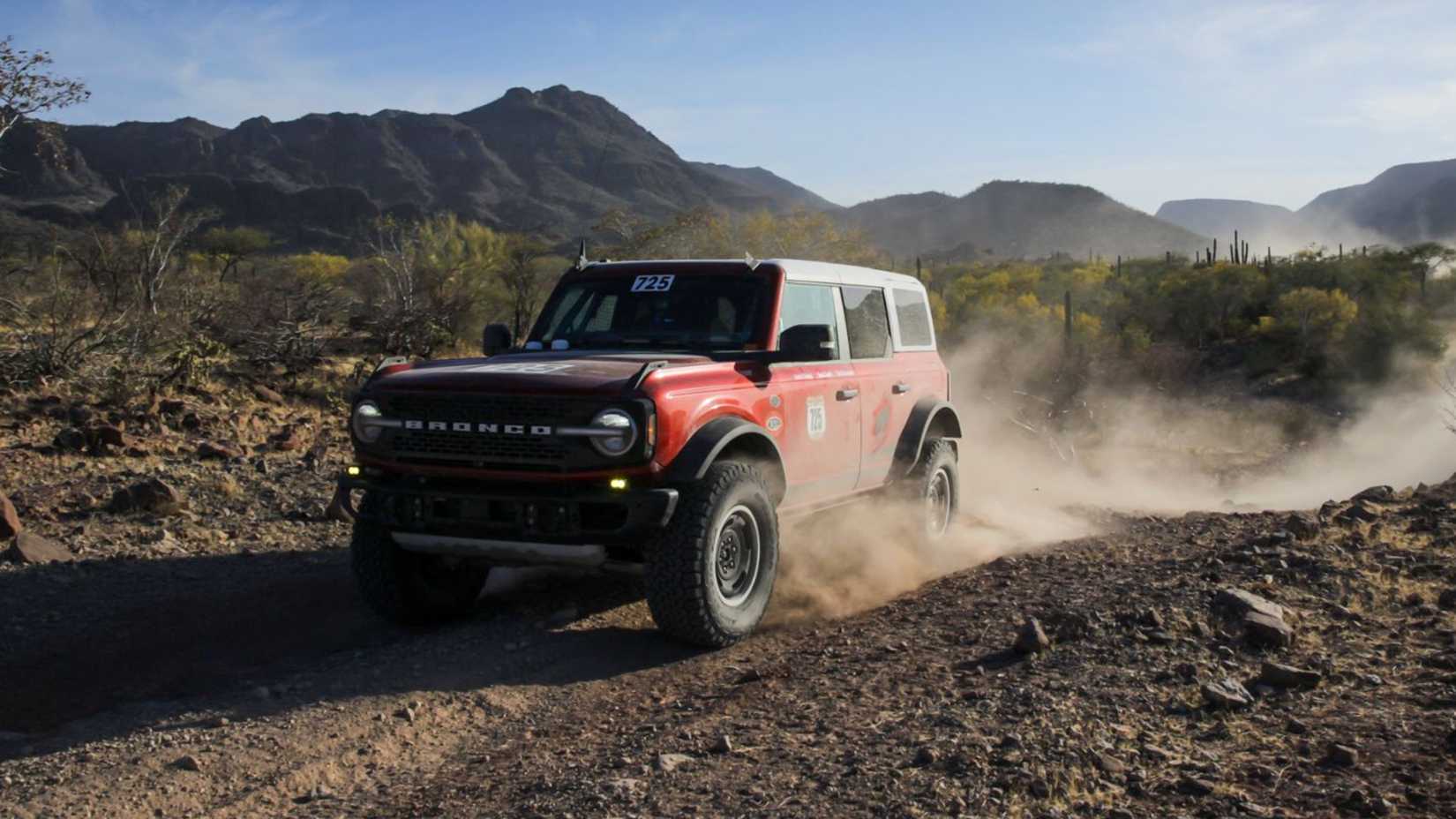 Ford Uses Baja To Test Production-Spec Bronco Off-Road Parts