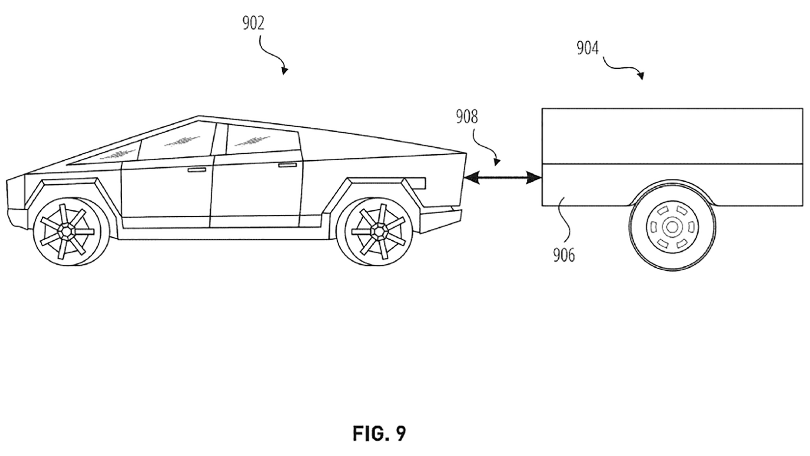 Tesla Patents Towable Extended-Range Battery With Real-Time Control System