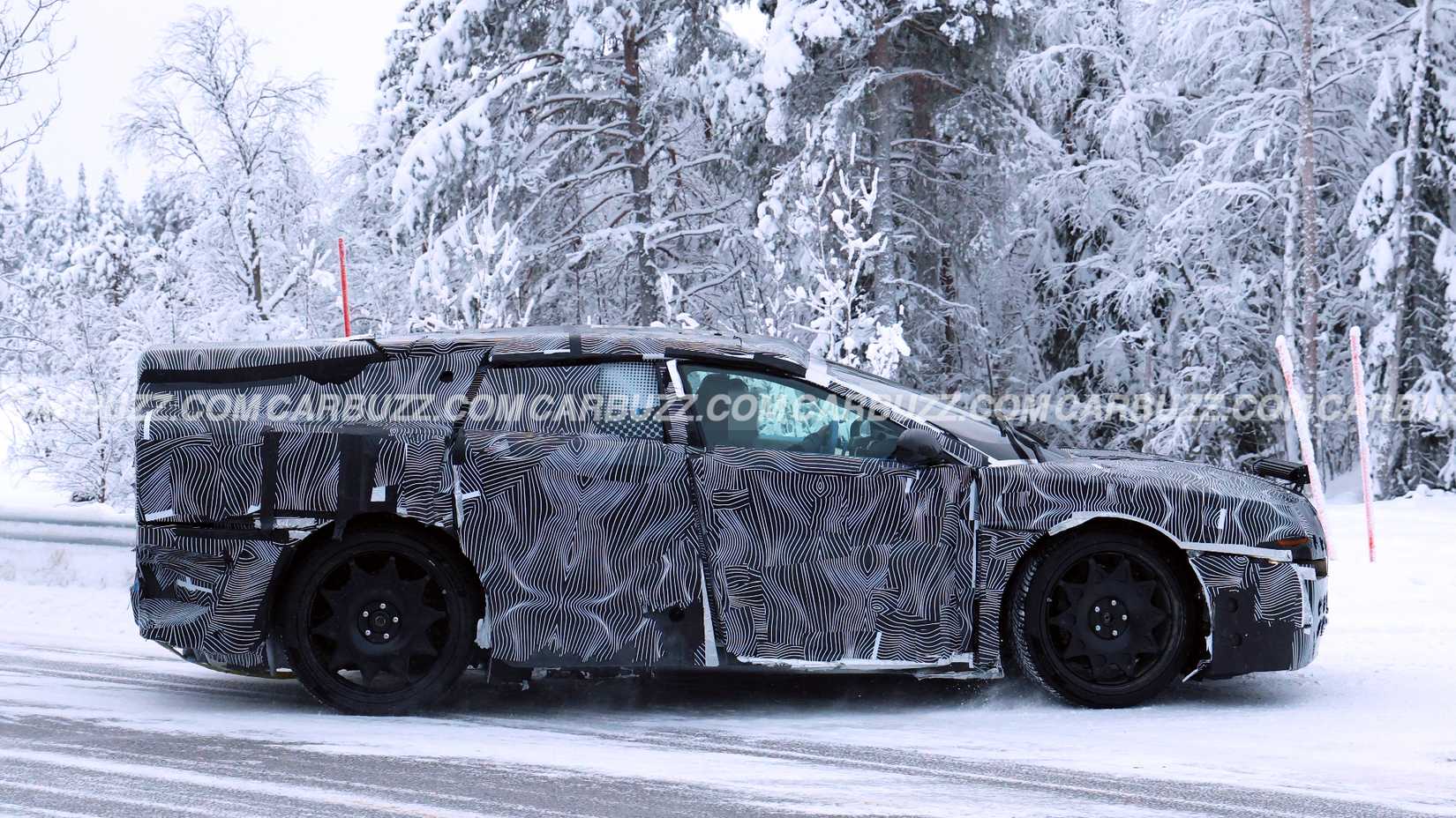 Ferrari Luce Prototype Spied Hiding The Purosangue's Rear-Opening Coach ...
