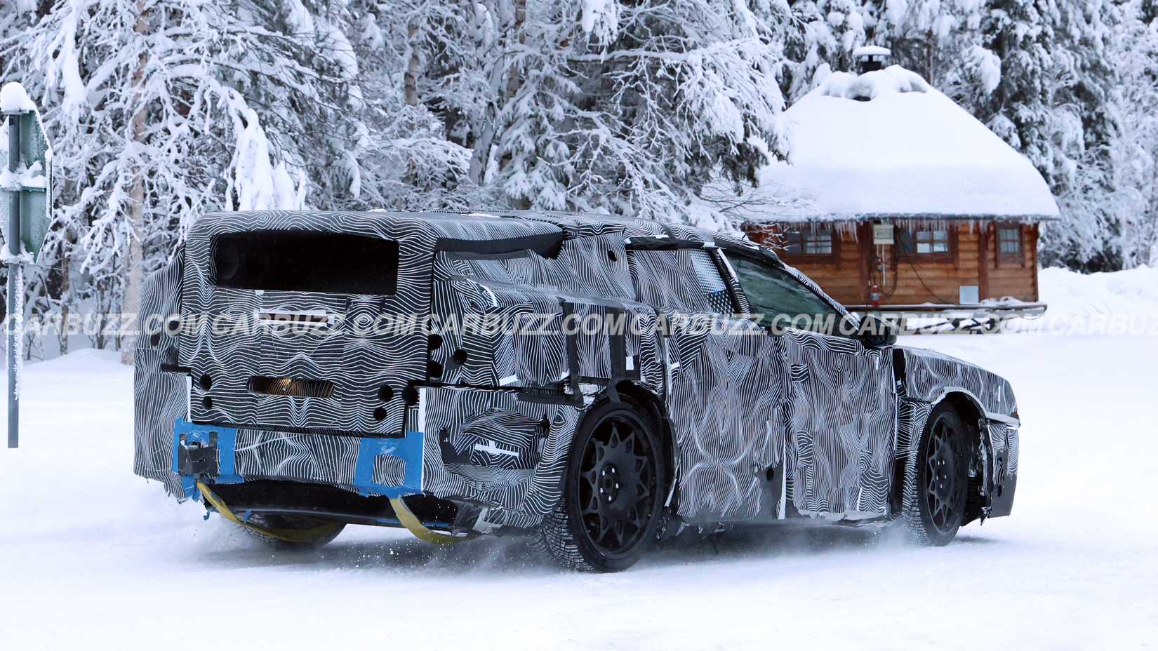 Ferrari Luce Prototype Spied Hiding The Purosangue's Rear-Opening Coach ...