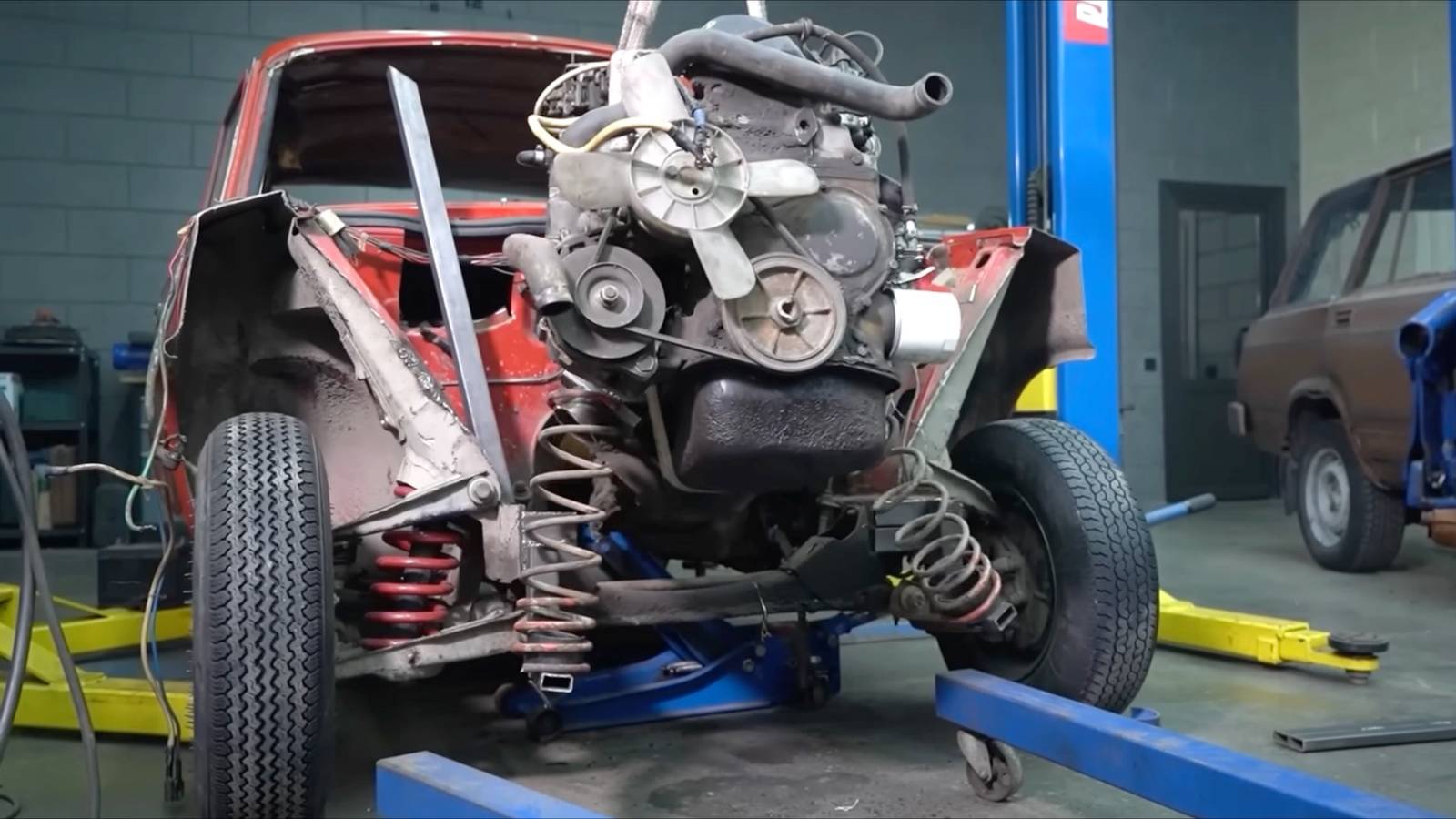 Replacing Engine Mounts With Big Springs Is As Sketchy And Hilarious As ...