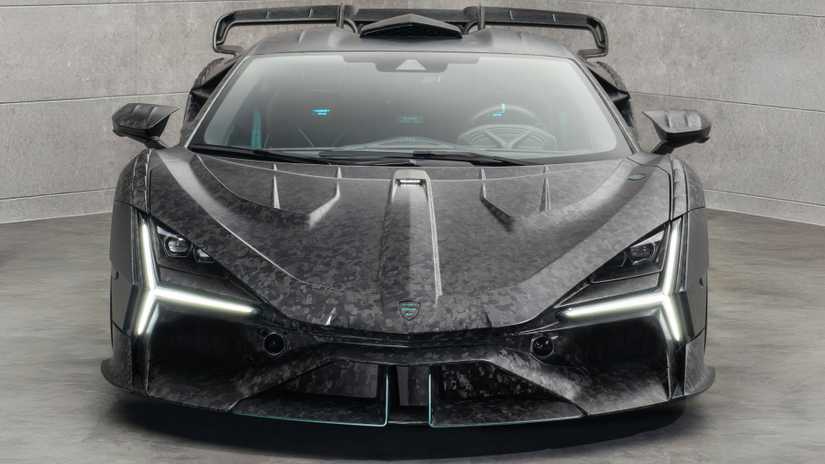 Mansory Carbonado X Is A Lamborghini Revuelto Covered In Carbon Fiber Mansory Carbonado X Is A Lamborghini Revuelto Covered In Carbon Fiber