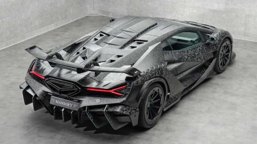 Mansory Carbonado X Is A Lamborghini Revuelto Covered In Carbon Fiber Mansory Carbonado X Is A Lamborghini Revuelto Covered In Carbon Fiber