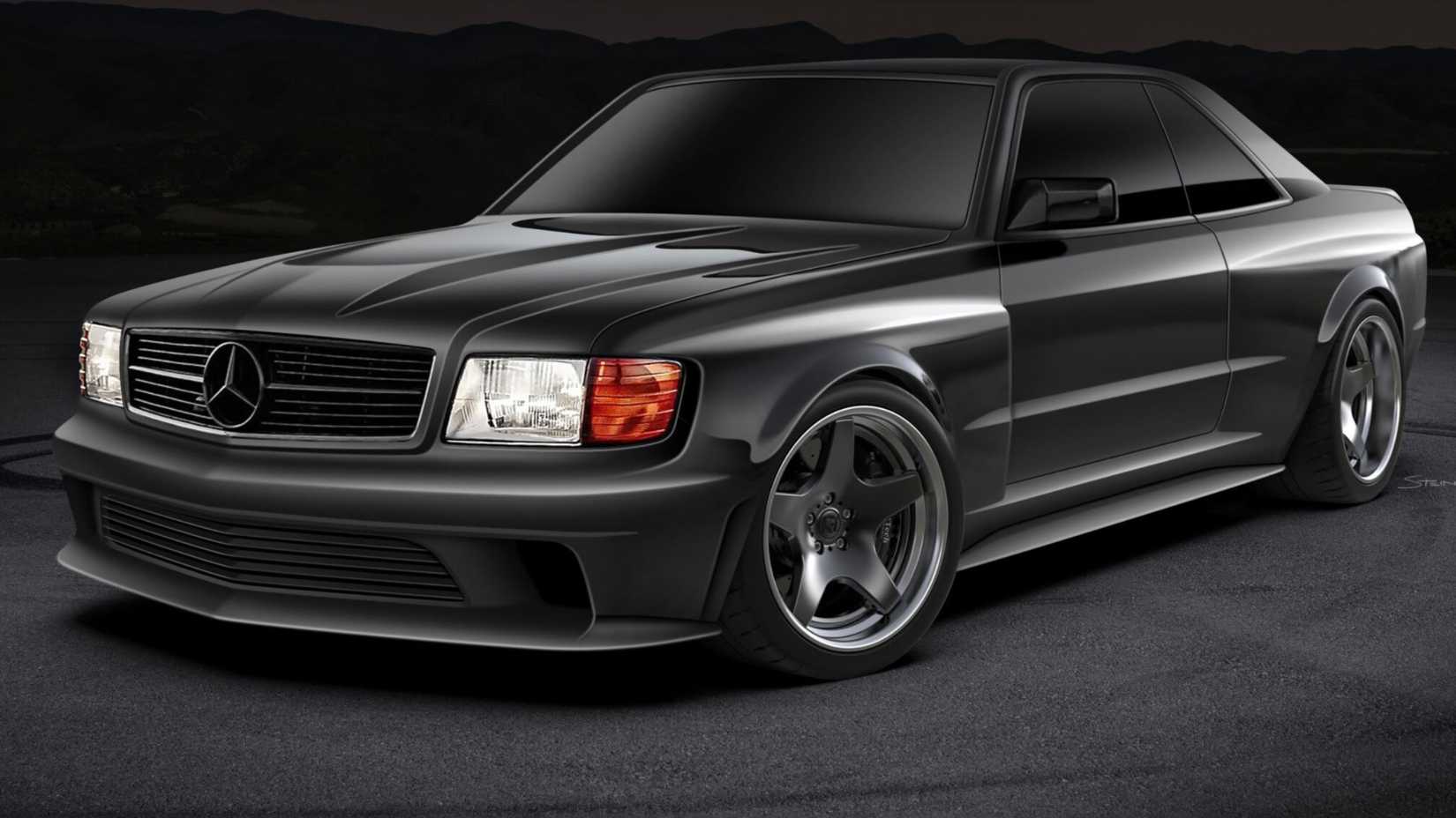 Renntech Sledgehammer Is A 660-HP, V12-Powered Mercedes SEC Restomod