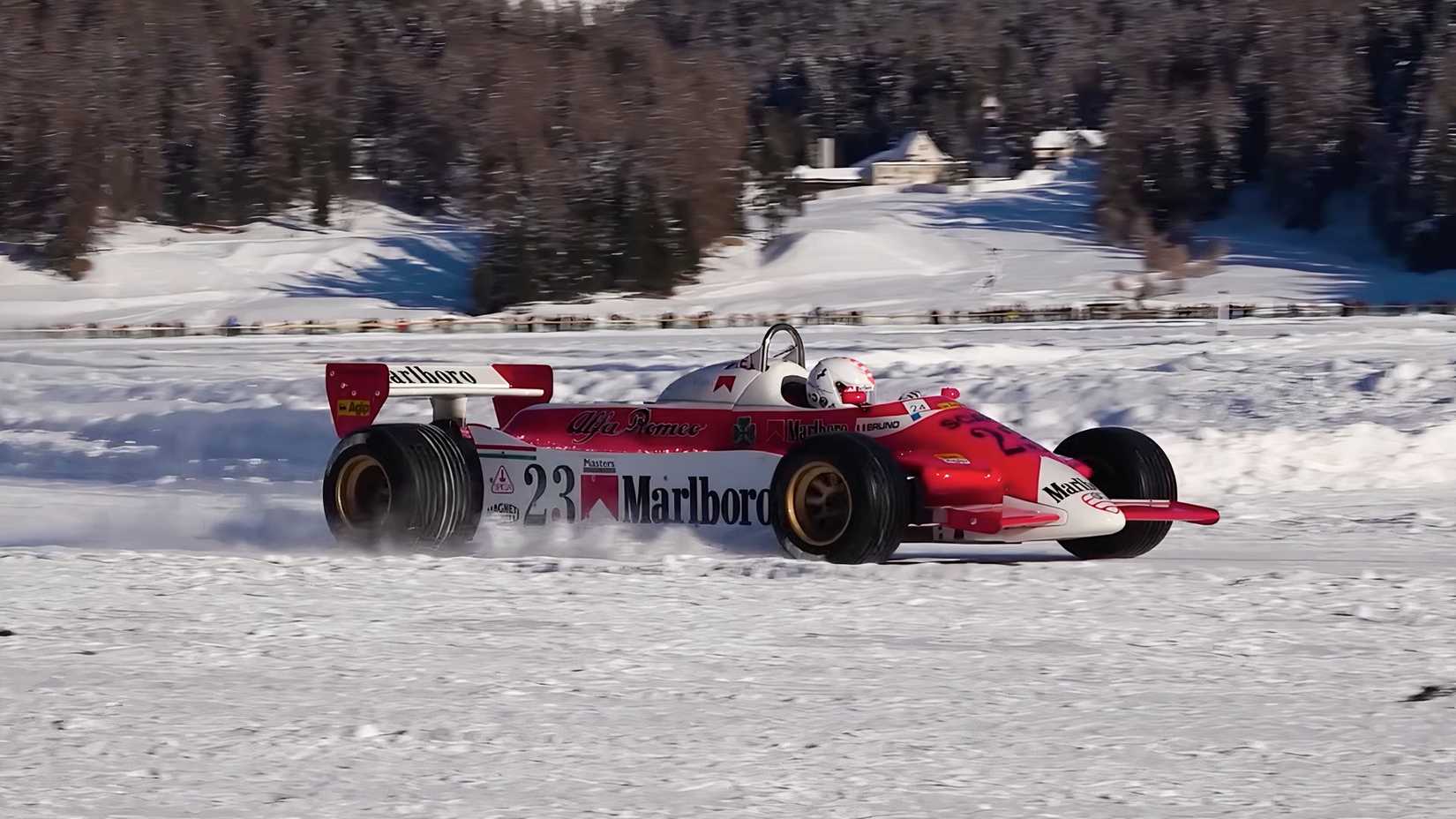 The St. Moritz I.C.E Races Prove That Supercars Are The Best Snowmobiles
