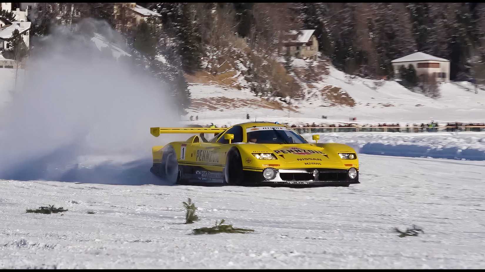 The St. Moritz I.C.E Races Prove That Supercars Are The Best Snowmobiles