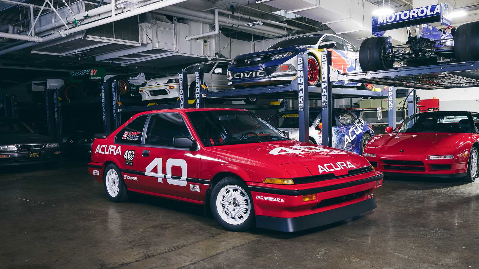 Acura Celebrates 40 Years In US With A Retrotastic Integra Tribute Race Car