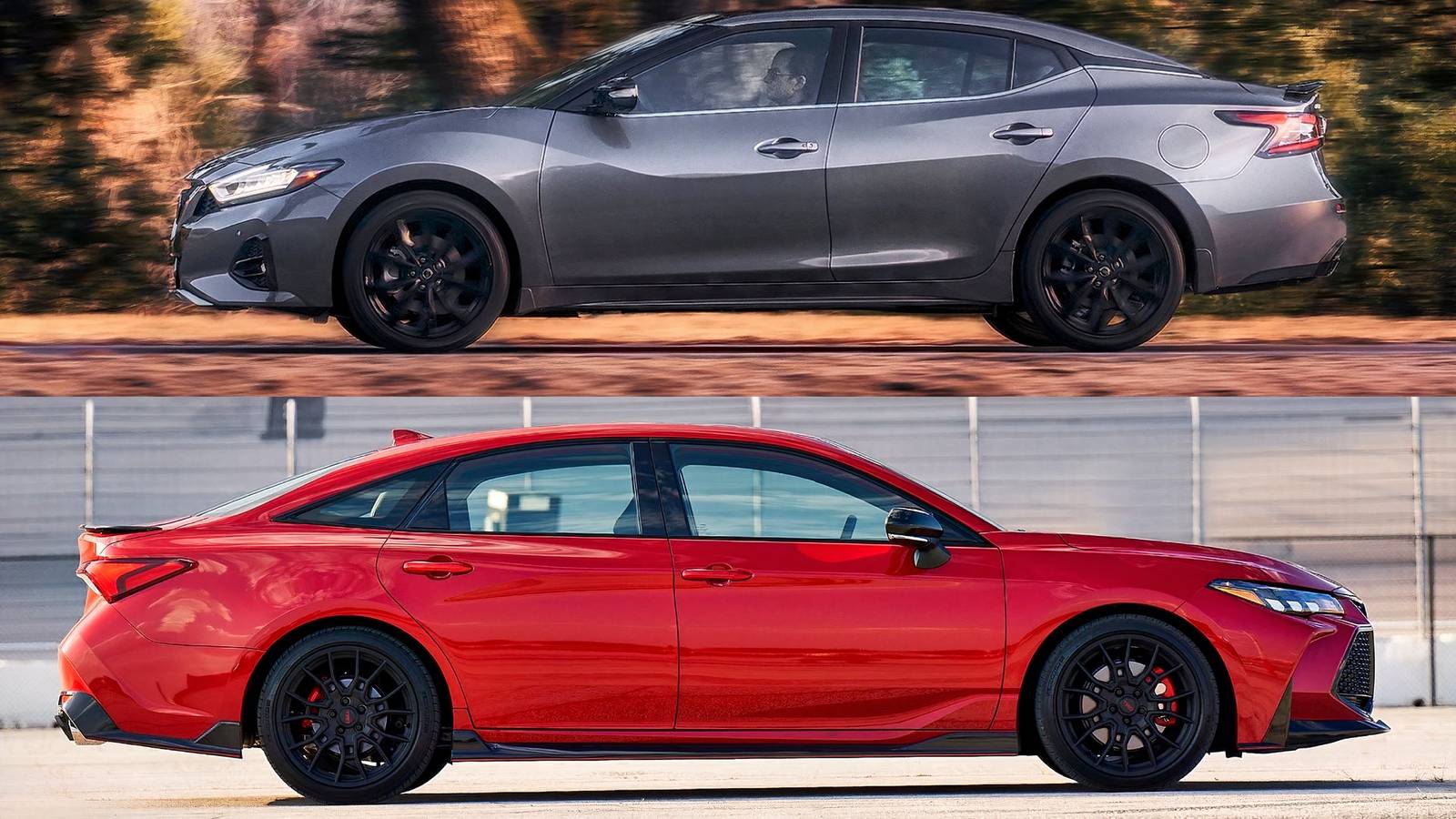 Sedan Wars: Toyota Avalon TRD Versus Nissan Maxima