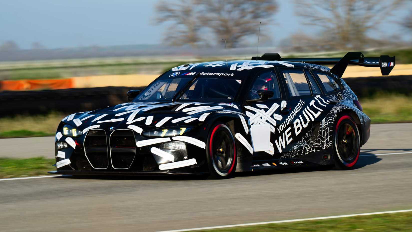 BMW Reveals The Real M3 Touring GT3 Wagon