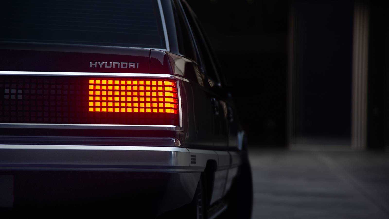 The Hyundai Grandeur Concept Gave A 1980s Classic A Modern Makeover