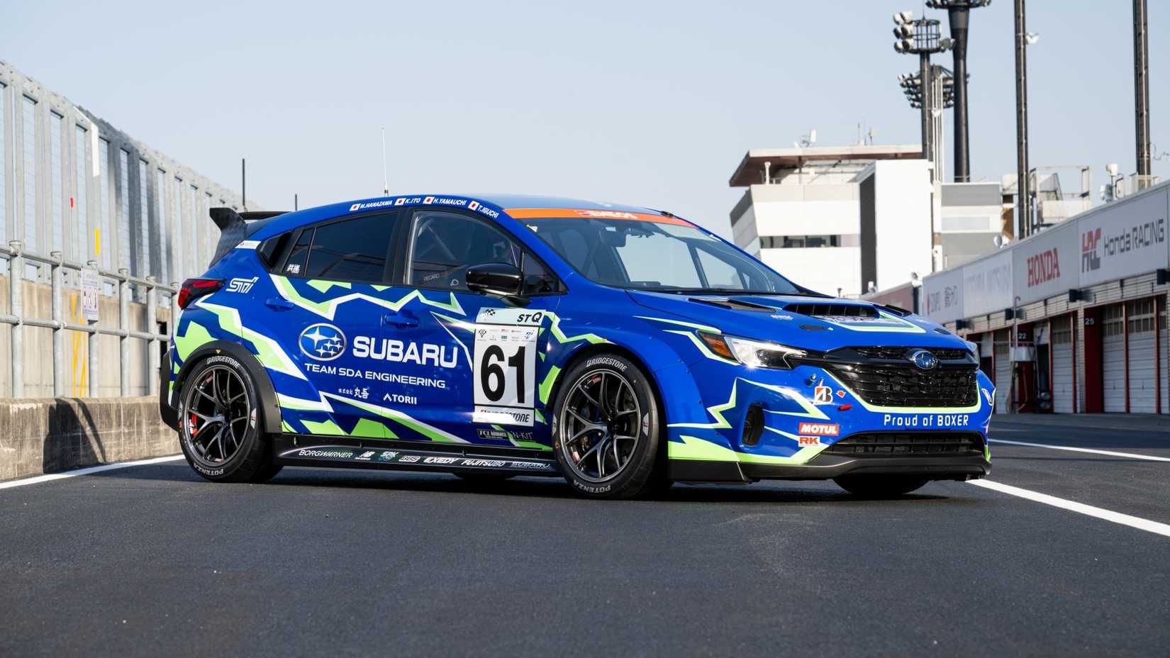 Subaru Reveals A Track-Only WRX STI Hatchback For The Super Taikyu Series