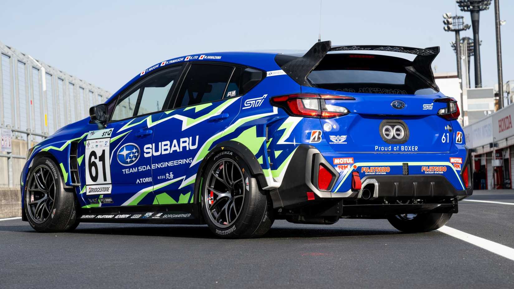 Subaru Reveals A Track-Only WRX STI Hatchback For The Super Taikyu Series