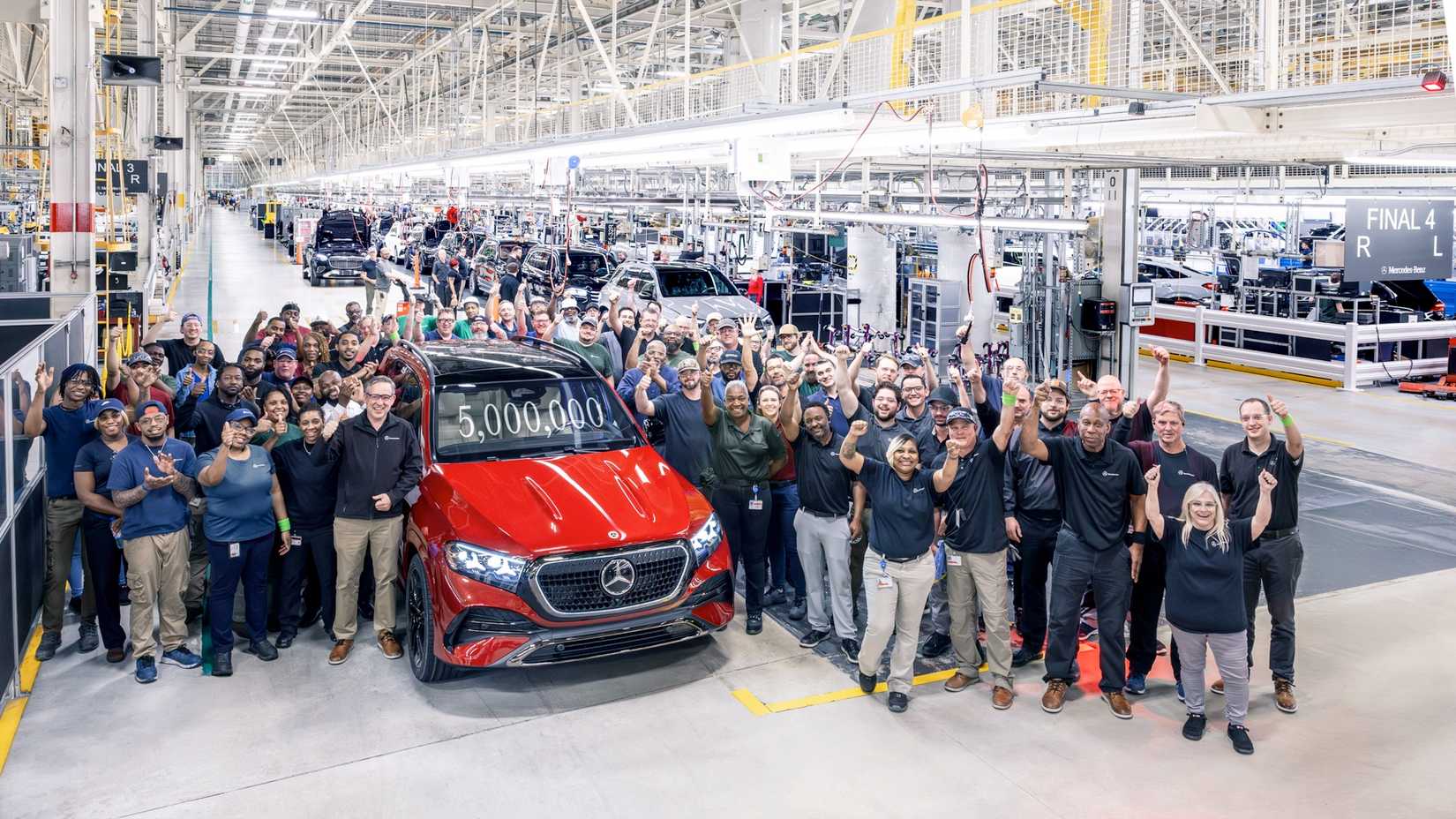Mercedes-Benz Celebrates 5 Millionth SUV With A Party In Alabama