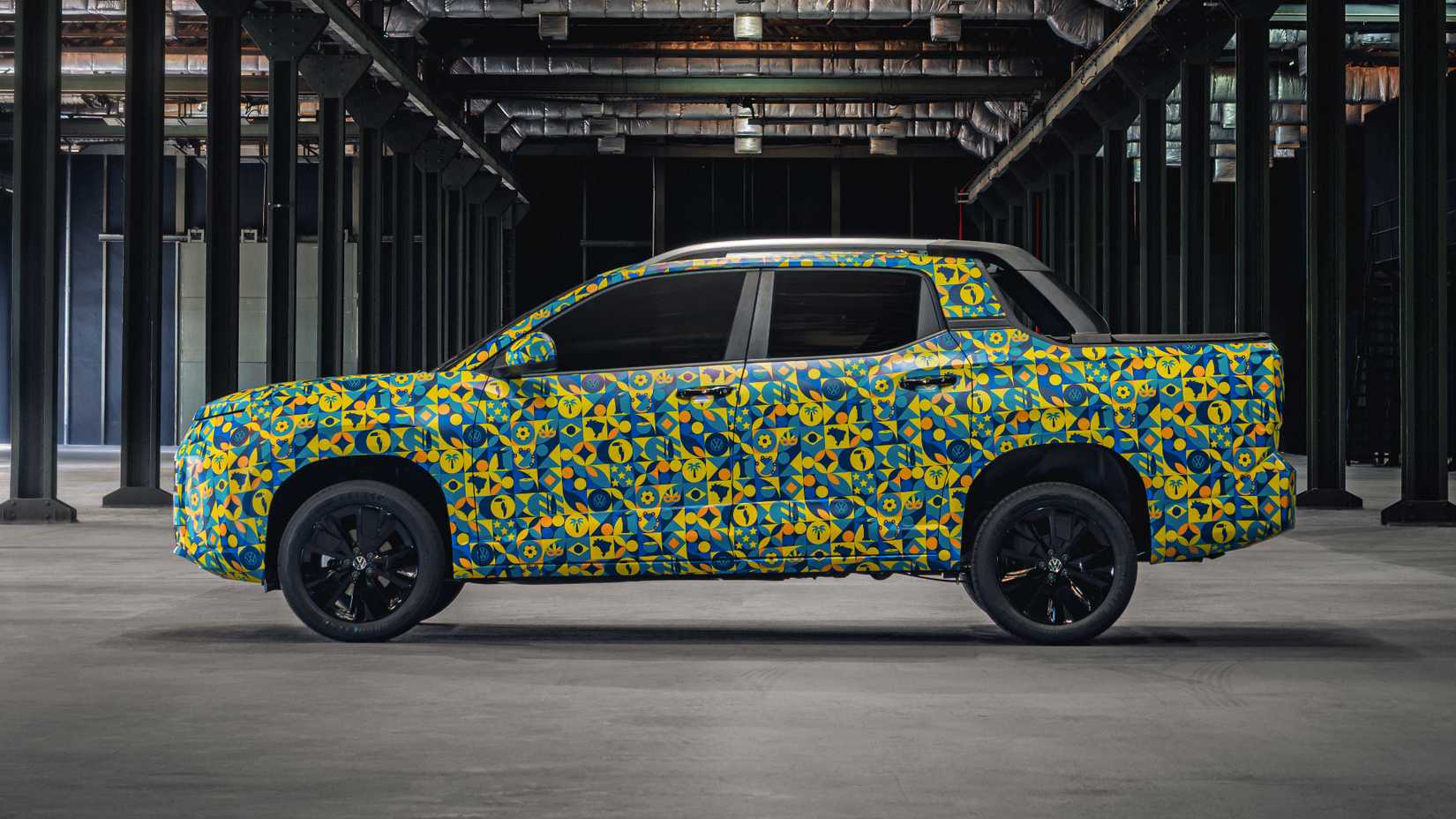 VW's New Compact Pickup Truck Combines Golf DNA With Leaf Spring ...