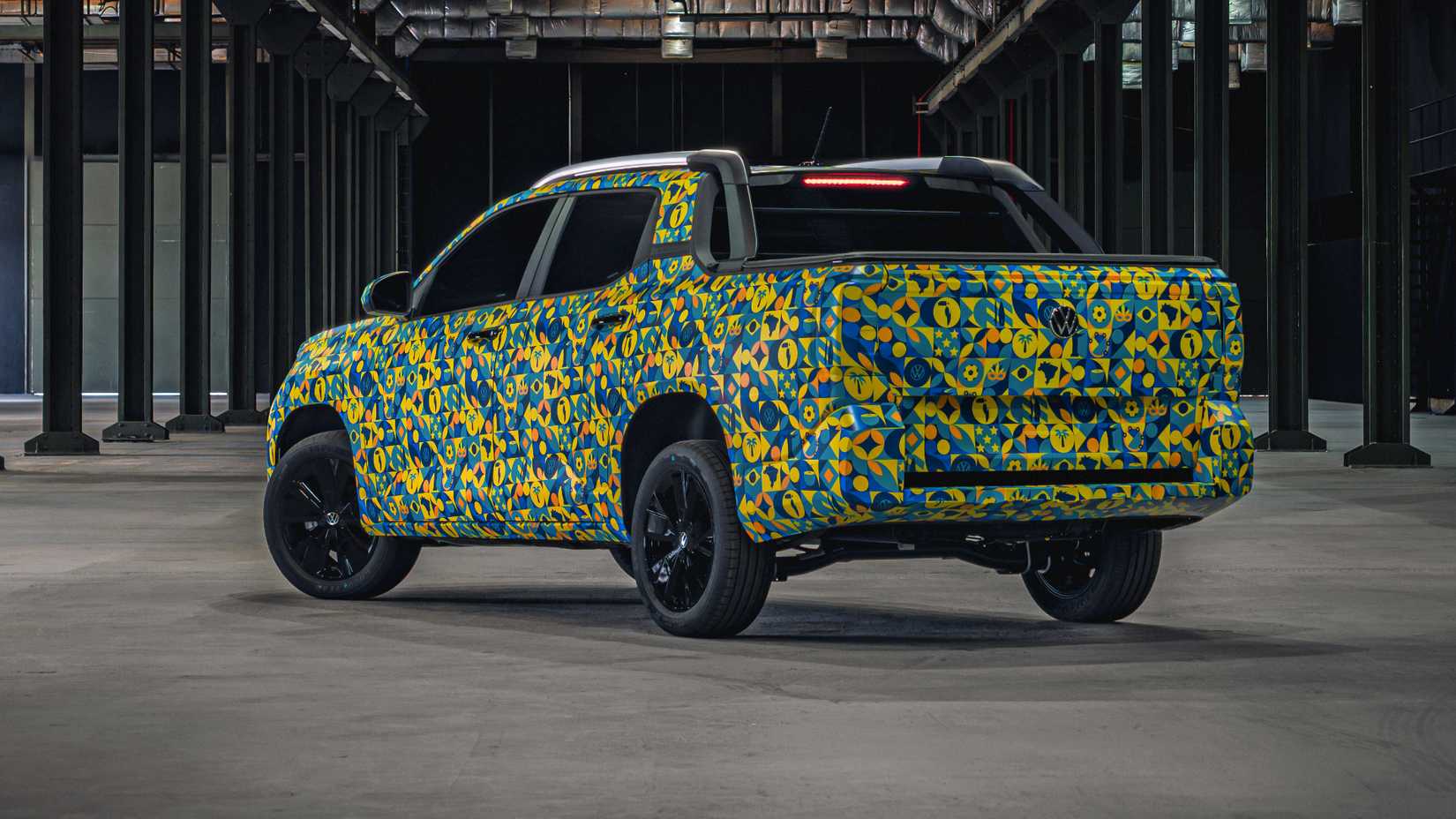 VW's New Compact Pickup Truck Combines Golf DNA With Leaf Spring ...