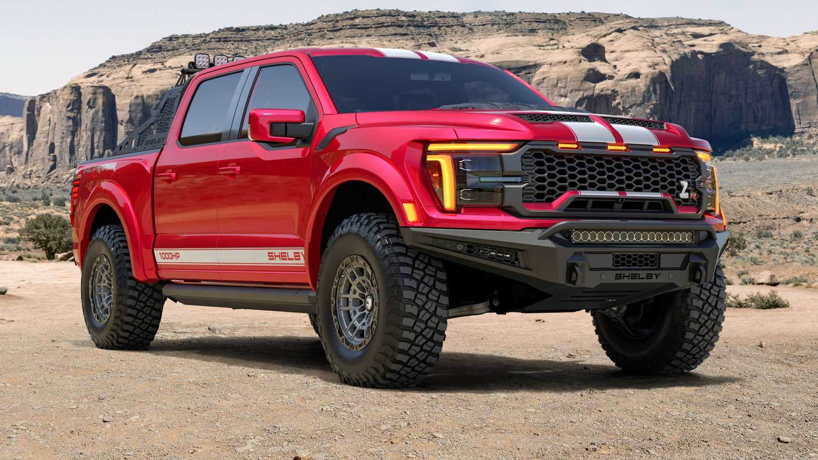 Shelby's Latest Raptor Super Truck Wants To Eat The Ram TRX For Breakfast