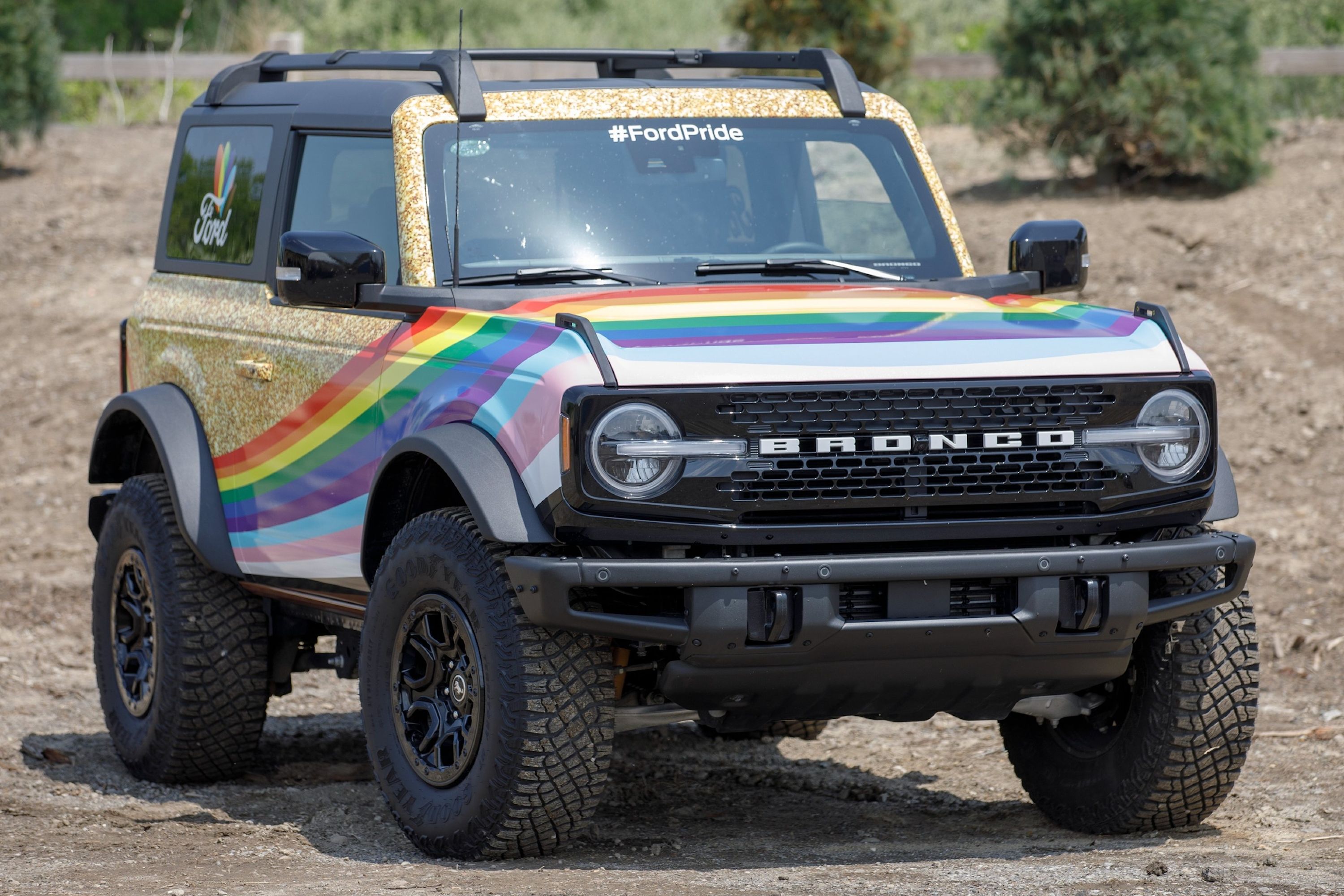 Ford Celebrates Pride Month In Style With Brightly Colored Bronco