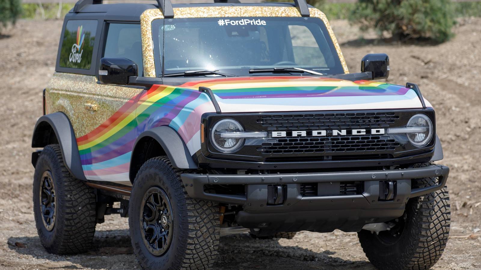 Ford Celebrates Pride Month In Style With Brightly Colored Bronco