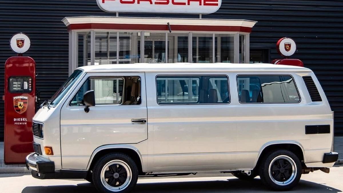 Porsche Powered VW Minivan With An Epic Backstory Is On Sale For $385k