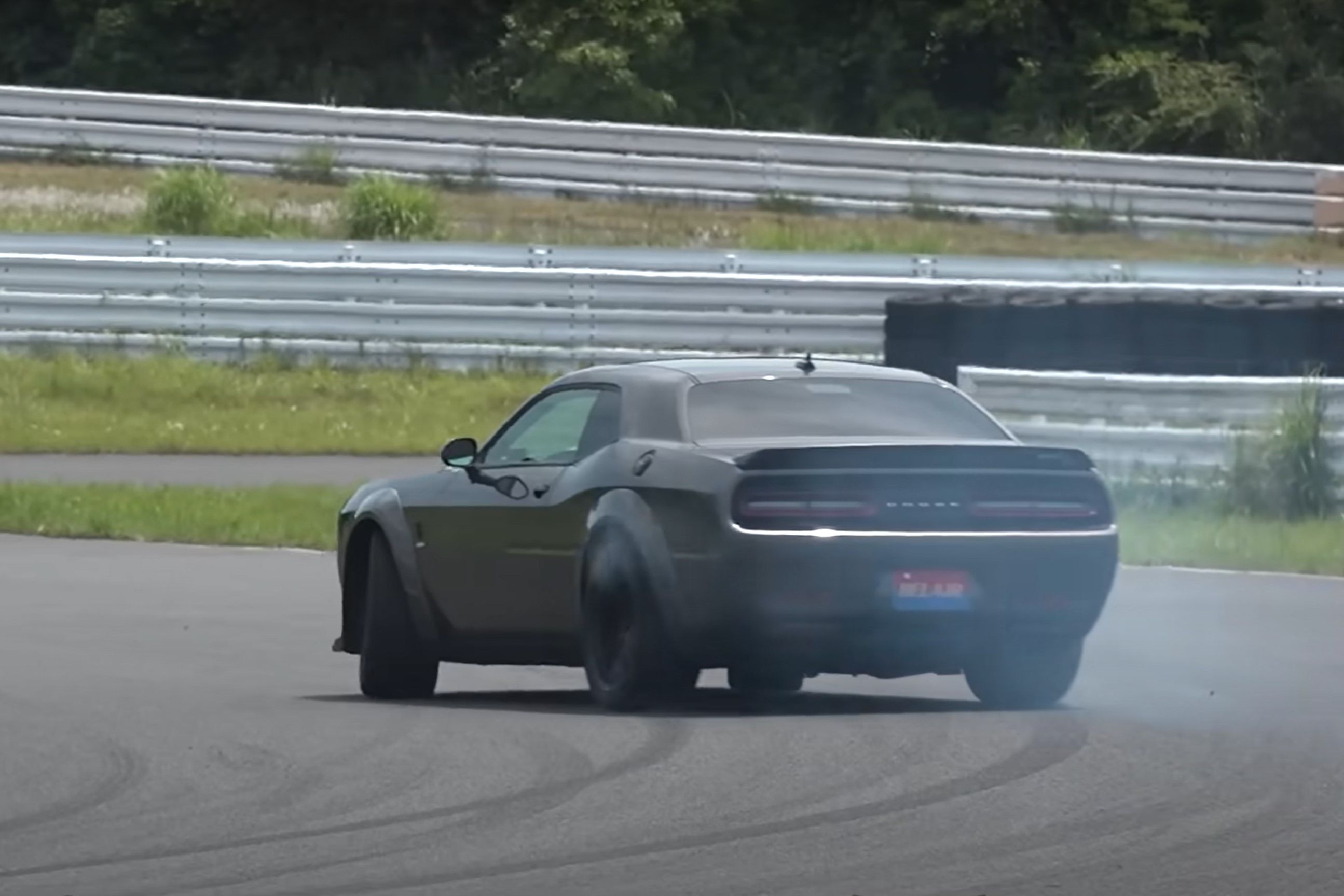 After Drifting A Dodge Challenger Hellcat The Drift King Calls Muscle ...