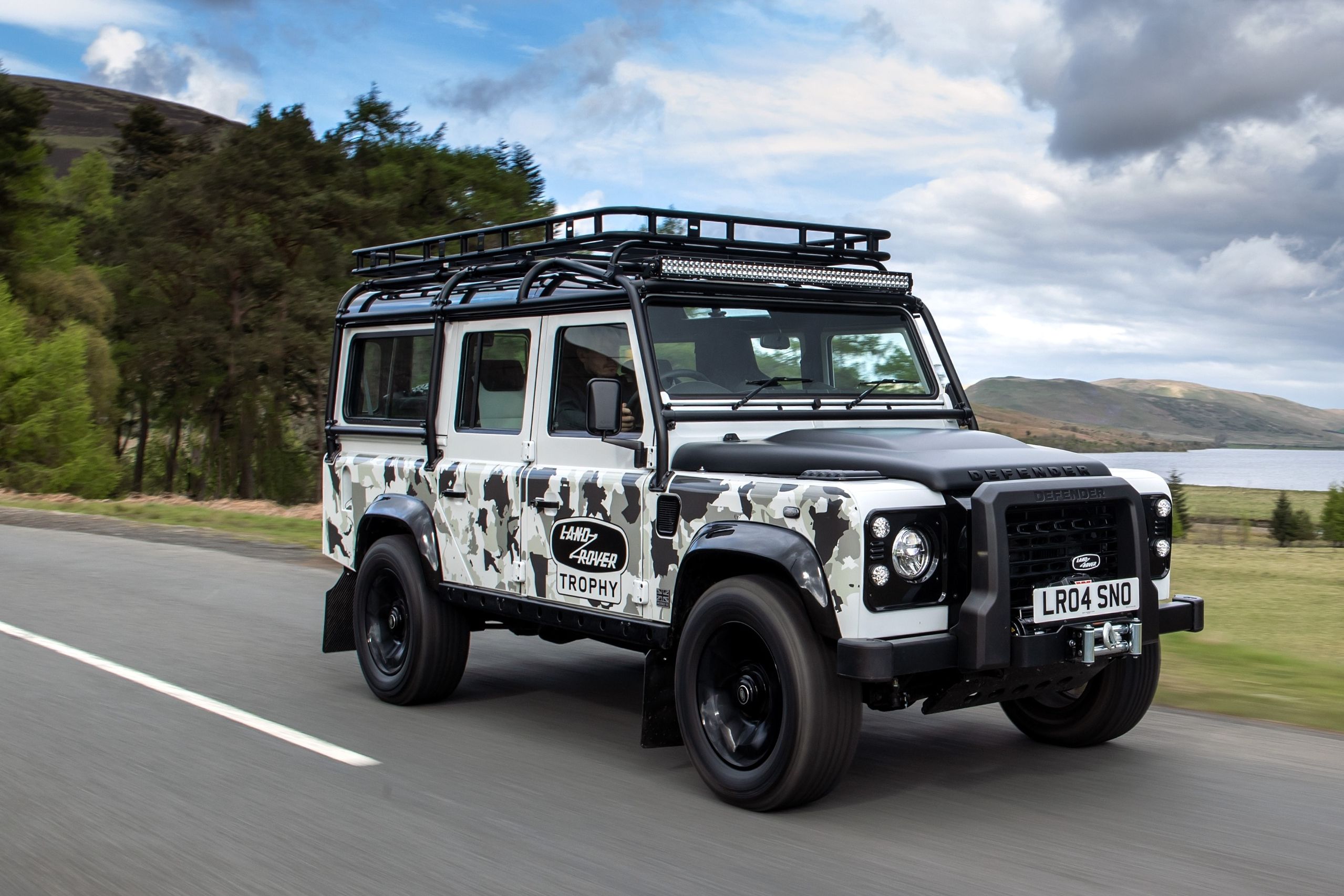 Land Rover Unveils Special Defender Works V8 Trophy II Limited Edition ...