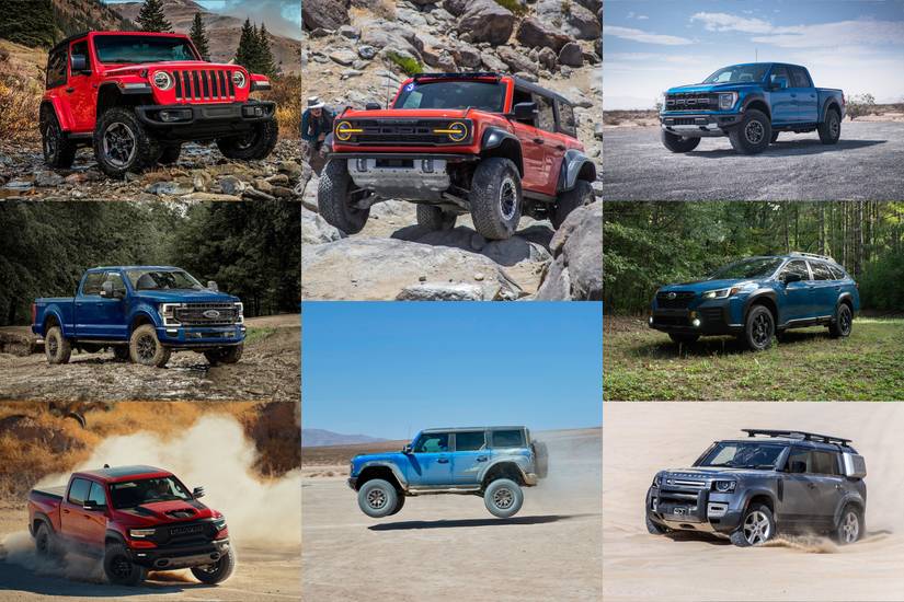 off road vehicles ranked