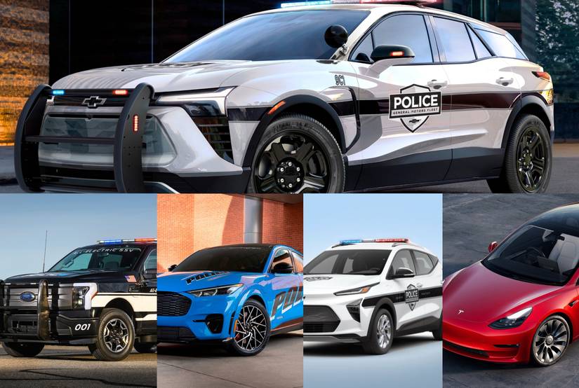 All The Electric Police Cars In America
