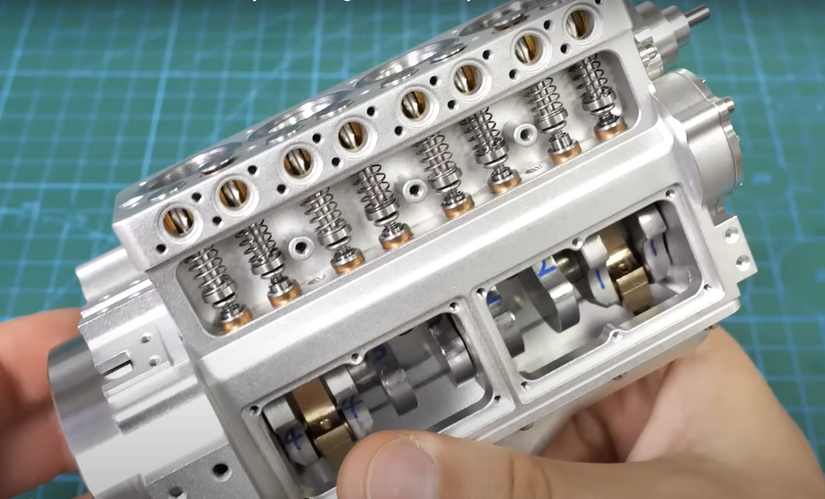 Marvel At This Tiny Flathead Four-Cylinder Engine
