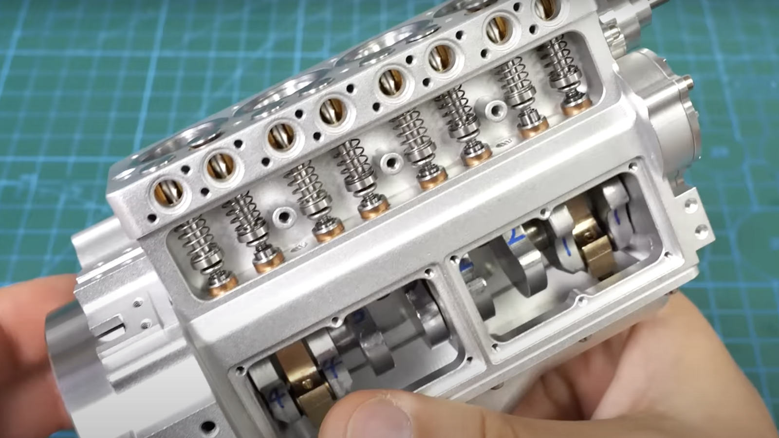 Marvel At This Tiny Flathead Four-Cylinder Engine